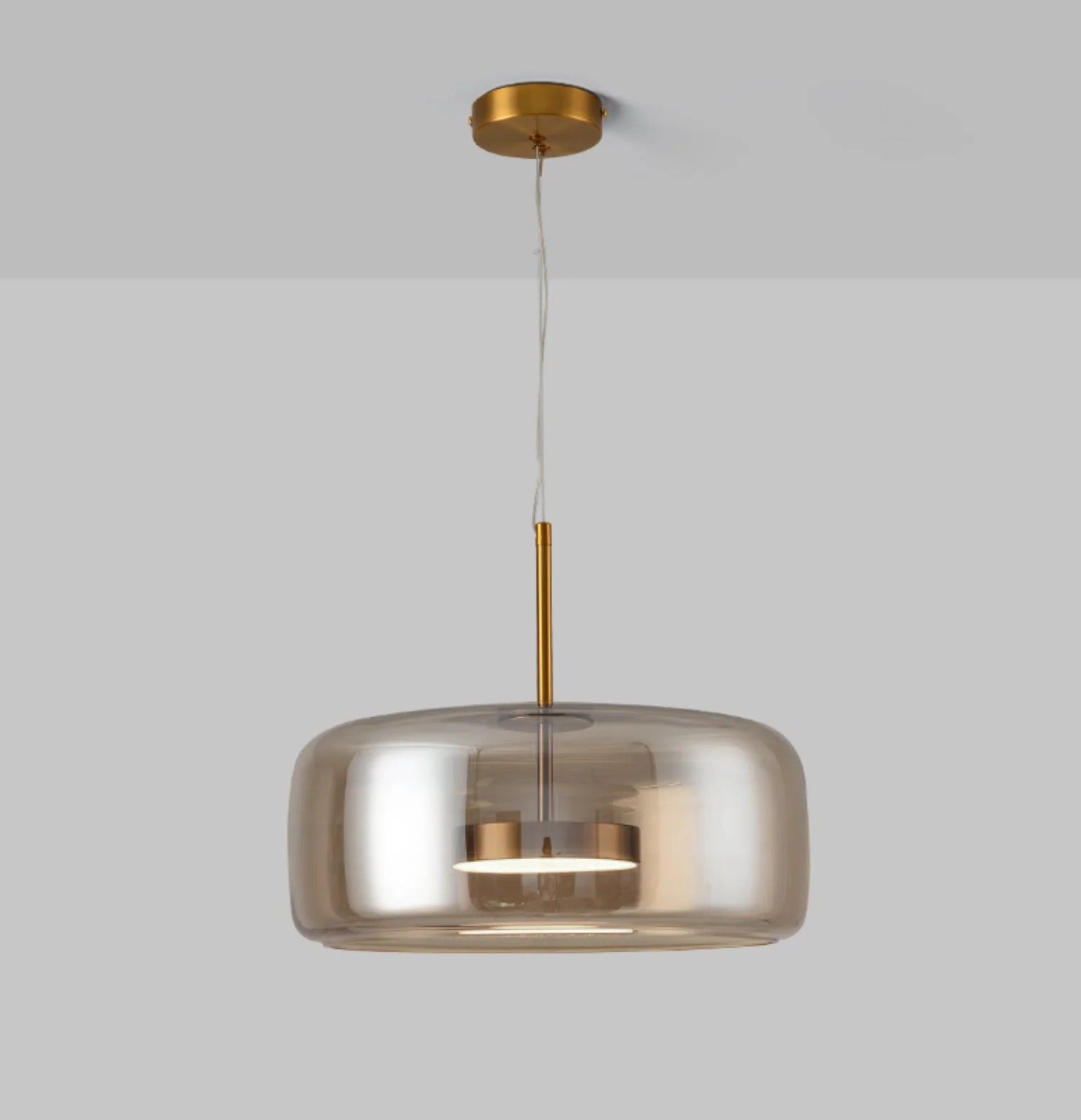 Adam and Eve - Believe Gold Pendant Light – Glimmora by Grover Lights