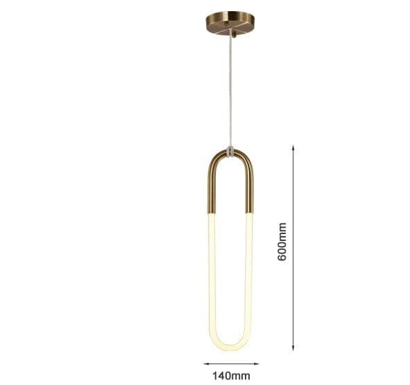 Illuminate Oval Shape Pendant Light – Glimmora by Grover Lights