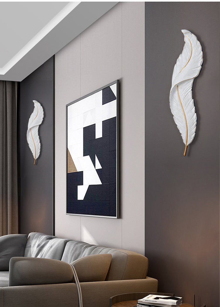 "Gather for a Feather: Feathered Glow Wall Light" – Glimmora by Grover ...