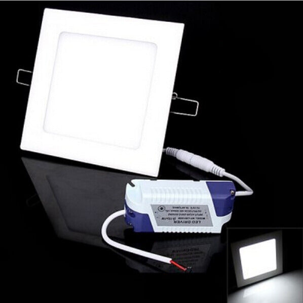 Round square Panel Light – Glimmora by Grover Lights