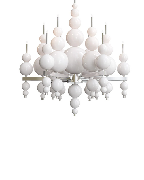Modern Tears From Moon Chandelier – Glimmora by Grover Lights