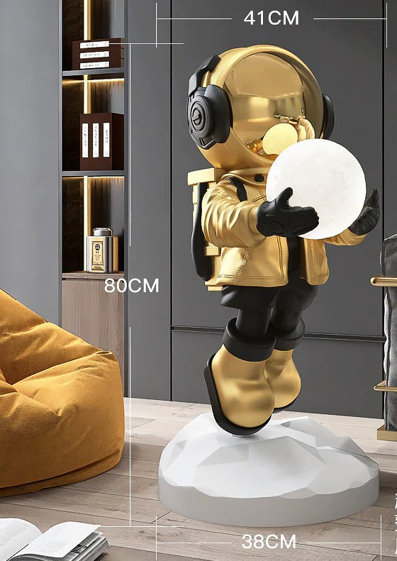 Modern Astro Standing Lamp – Glimmora by Grover Lights