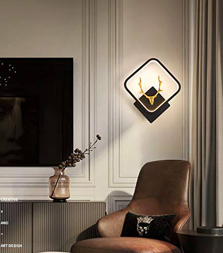 Deer in Your Interior (Gold Alpha Stag) Wall Light – Glimmora by Grover ...