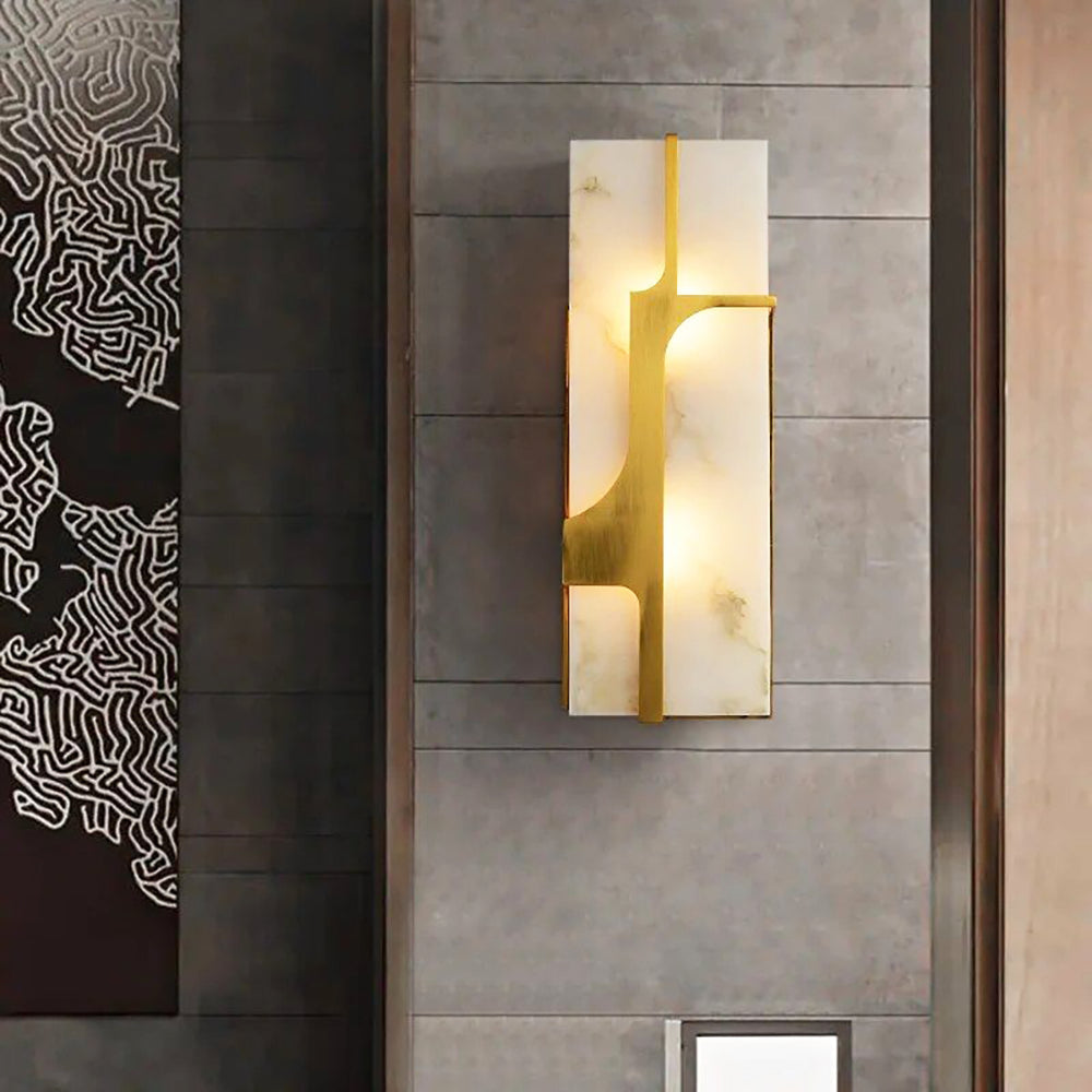 Alabaster Ariel Wall Lamp – Glimmora by Grover Lights