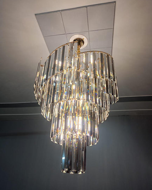 Grand Cascade Crystal Chandelier - 800MM – Glimmora by Grover Lights
